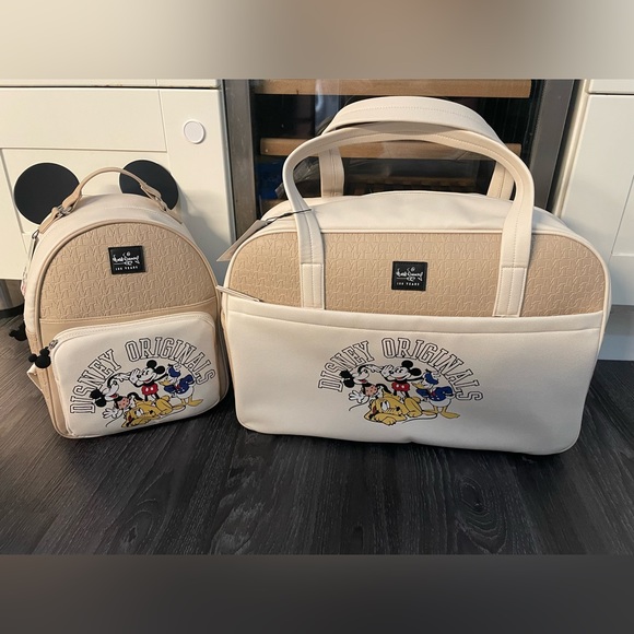 Disney | Bags | Nwt Mickey Weekender And Backpack | Poshmark